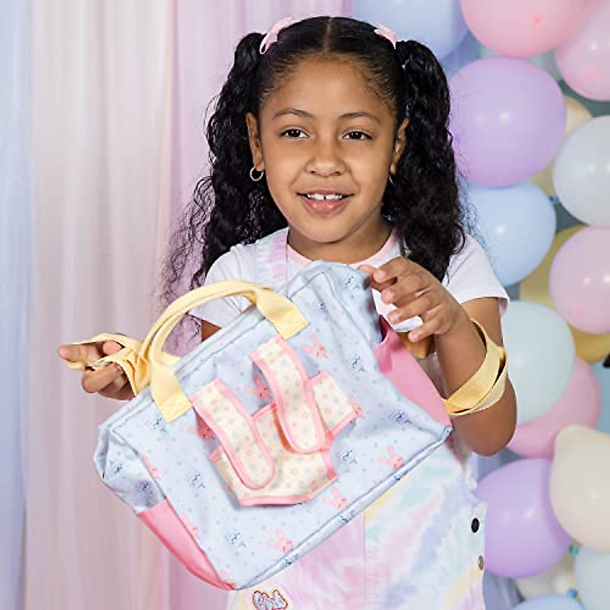 ADORA Sweet Baby Mini Baby Doll Diaper Bag (Fits 11" - 13" Dolls) Made with Premium Quality and Sturdy Straps, Perfect Baby Doll Diaper Backpack & Accessory Birthday Gift for Ages 3 and Up