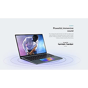 ASUS Zenbook 14X 14 16:10 OLED 2.8K (2880 x 1800) Touch Laptop Core i7-1165G7 NVIDIA GeForce MX450 Win11 Pro 550 nits 100% DCI-P3 Pantone Backlit KB Harman / Kardon w/hdmi (16GB RAM | 1TB PCIe SSD)