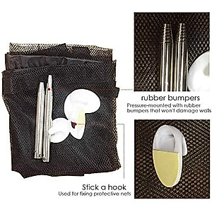 70 inch Net for Dogs Pet Safety Gate, Portable Folding Mesh Magic Corridor Barrier, Safe Guard Install Anywhere, Safety Fence for Hall Doorway Kitchen Stairs Extra Wide