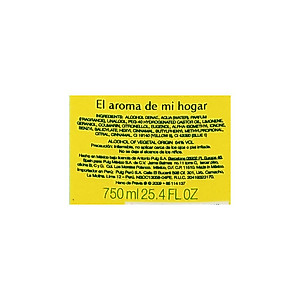 Heno de Pravia Splash Cologne Agua de Colonia, clear, 25.4 Fl Oz