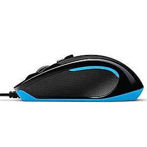 Logitech G300s Wired Gaming Mouse, 2,5K Sensor, 2,500 DPI, RGB, Lightweight, 9 Programmable Controls, On-Board Memory, Compatible with PC/Mac - Black