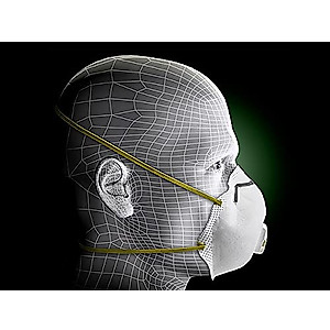 3M Particulate Respirator 8511, Pack of 10, N95, Cool Flow Exhalation Valve, Disposable, Braided Comfort Strap, M Noseclip