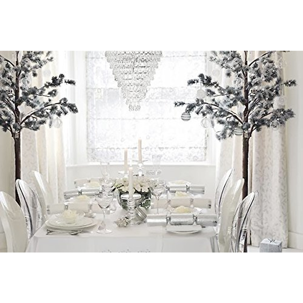 2xhome - Victoria Style Ghost Side Chair Transparent Acrylic Chair