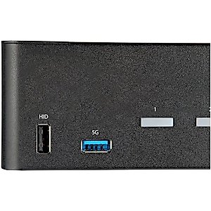 StarTech.com 2 Port Dual Monitor HDMI KVM Switch - 4K 60Hz Ultra HD HDR - Desktop 4K HDMI 2.0 KVM Switch with 2 Port USB 3.0 Hub (5Gbps) & 4X USB 2.0 HID, Audio - Hotkey Switching - TAA