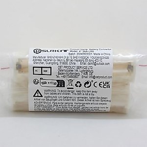 DSLRKIT 3AA(LR6) to D Size Parallel Battery Convertor Adapter Holder (Pack of 4)