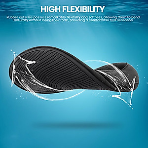 SAYOLA Barefoot Water Shoes for Women Men Breathable Sand Shoes and Quick-Dry Aqua Socks for Swim, Beach, Pool, Kayak, Yoga Sport Accessories, Camping Essentials - Must-Haves for Adults & Youth Sizes