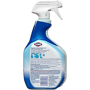 CLOROX Clean-Up Multi-Surface Cleaner with Bleach, Rain Clean, Spray, 32 Fl Oz (Package May Vary)