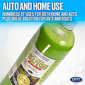 Optimum No Rinse Wash and Wax – 1 Gallon, Rinseless Car Wash and Wax in One System, ONR Formulated with Carnauba Wax with UV Protection, Use as Car Wax, RV Wax, Airplane Wax, Boat Wax, Motorcycle Wax