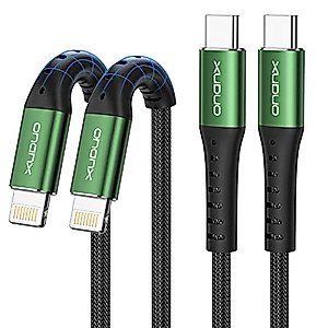 USB C to Lightning Cable 3FT 2Pack Apple MFi Certified Lightning Cable to Type C Fast Charging iPhone Power C Charger Cord for iPhone 14 Plus 14 13 12 11 Pro Xr Max Xs 10 8 7