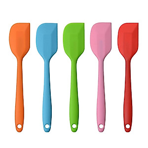 5-piece 8.5 inch Small Spatulas + 4-piece 11 inch Silicone Spatulas