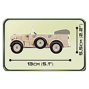 COBI Historical Collection 1937 Horch 901 (Kfz.15) Vehicle, Desert Sand