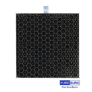 PUREBURG Replacement Filter Compatible with BLUEAIR 5410i 5440i DustMagnet Air Purifiers 5400 Series,2-Pack (4 Filters) H13 HEPA 3-Stage Filtration Activated Carbon 2-IN-1