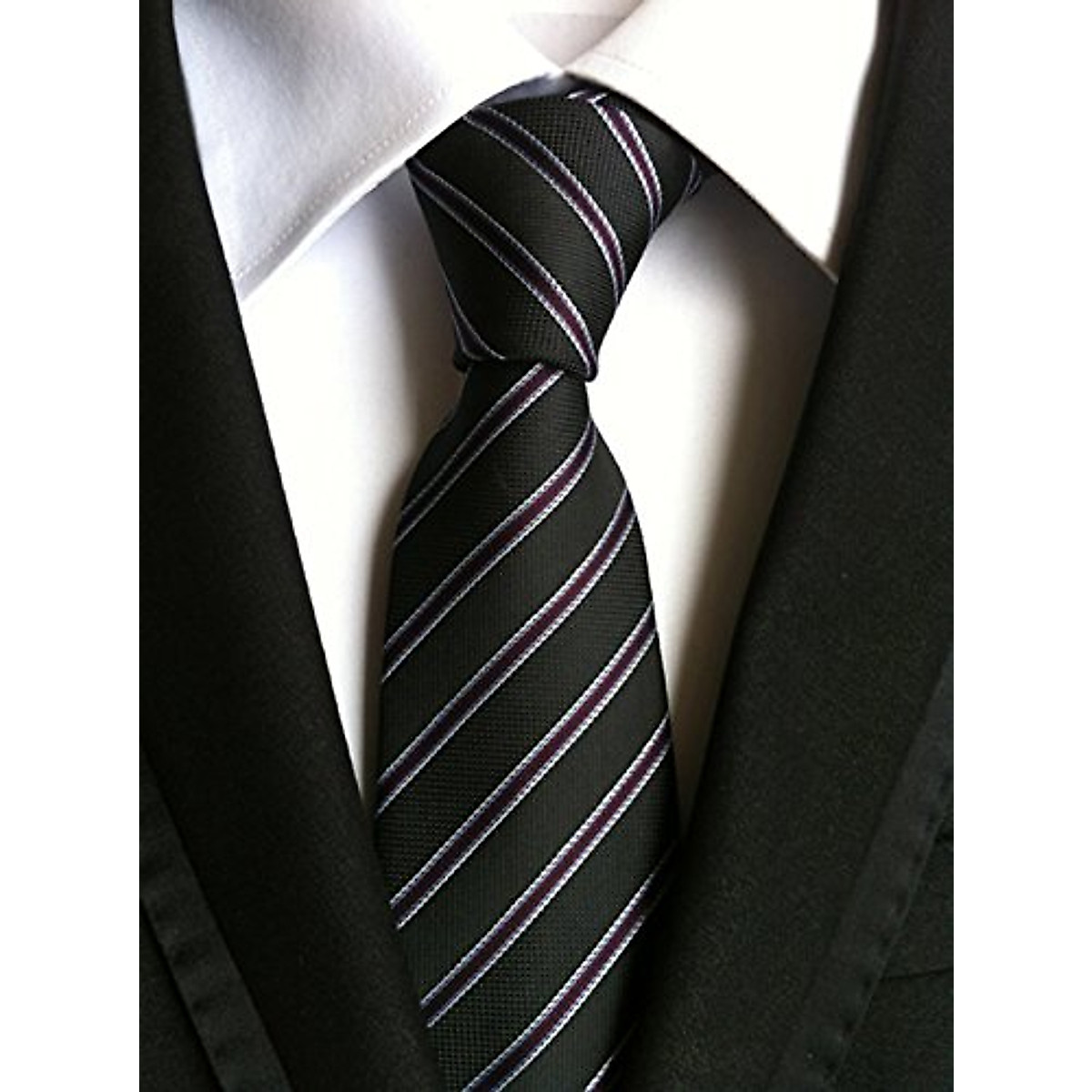 WeiShang Lot 6 PCS Classic Men's Tie Necktie Woven JACQUARD Neck Ties