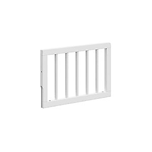 GracoUniversal Toddler Safety Guardrail-Dowels (White) - GREENGUARD Gold Certified, Safety Guardrail for Convertible Crib Conversion to Toddler Bed, Non-Toxic Finish