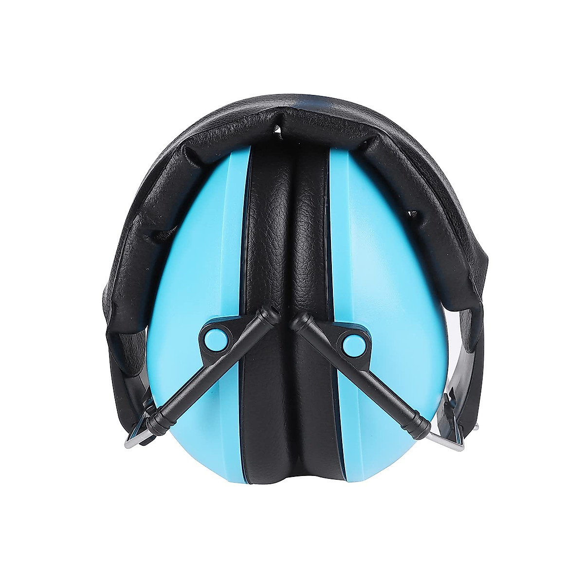 Kids Ear Protection Noise Reduction Safety Earmuffs NRR 25dB Hearing Protector Foldable Ear Defenders Noise Cancelling Headphones for Shooting Hunting Study Travel 2+ Years Blue