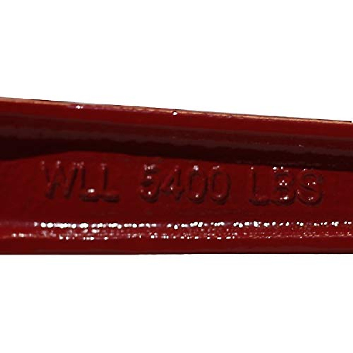 Mytee Products (4 Pack) 5/16"-3/8" Heavy Duty Ratchet Lever Load Binder w/Grab Hooks 5,400 Lbs Working Load Limit - Red | Tie Down Hauling Chain Binders for Flatbed Truck Trailer