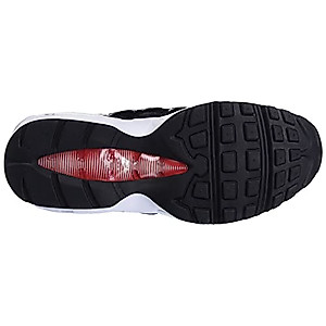 NIKE Women's Sneaker, White Black Lt Iron Ore University Red, 9