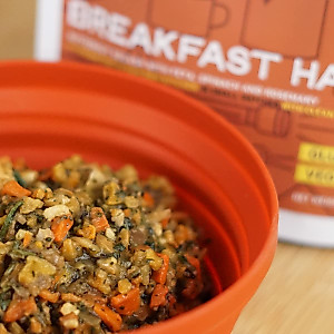 GOOD TO-GO Breakfast Hash (Single Serving) | Camping & Backpacking Food | Just Add Water Backpacking Meals | Good To-Go Dehydrated Meals Taste Better Than Freeze Dried Food