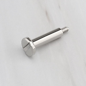 SING F LTD 2PCS Game Console Base Screw Compatible with PS5 Game Machine Host Replacement Vertical Stand Bottom Fixing Screws Repair Parts Game Machine Accessories