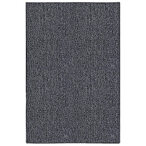 Ambiant Broadway Collection Pet Friendly Indoor Outdoor Area Rugs Grey - 9' x 12' - Stain Resistant Elegance, Easy Machine Wash Care- Perfect for Weddings & Everyday Use!