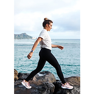 NIXON Siren A1311 - Pale Pink - 100m Water Resistant Women's Digital Sport Watch, 38mm Watch Face, 18mm-16mm Pu/Rubber/Silicone Band