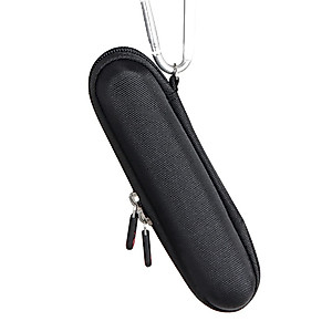 Hermitshell Travel Case for Wahl Micro Groomsman Personal Pen Trimmer - Model 5640-600 (Only Case)（Black）