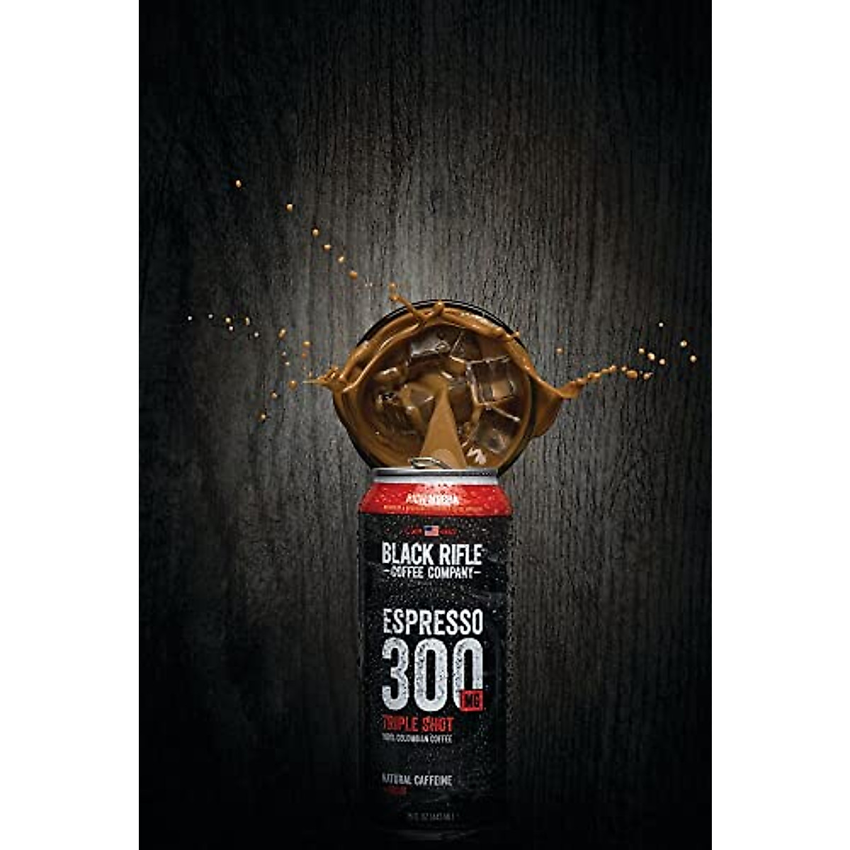 Black Rifle Coffee Ready To Drink 15 Fl Oz (Rich Mocha, 12 Count) 300mg of Caffeine Per Can, 100% Columbian Coffee, Gluten Free, Good Source of Protein, Helps Support Veterans and First Responders