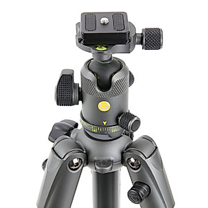 Vanguard VEO 2 265CB Carbon Fiber Travel Tripod with VEO 2 BH-50 Ball Head for Sony, Nikon, Canon, Fujifilm Mirrorless, Compact System Camera (CSC), DSLR