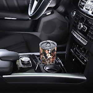 OAEWRE Paul Actors Mescal Stainless Steel Mug Insulated Tumbler Coffee Mugs with Lids and Straw Double Wall Vacuum Cup 20oz