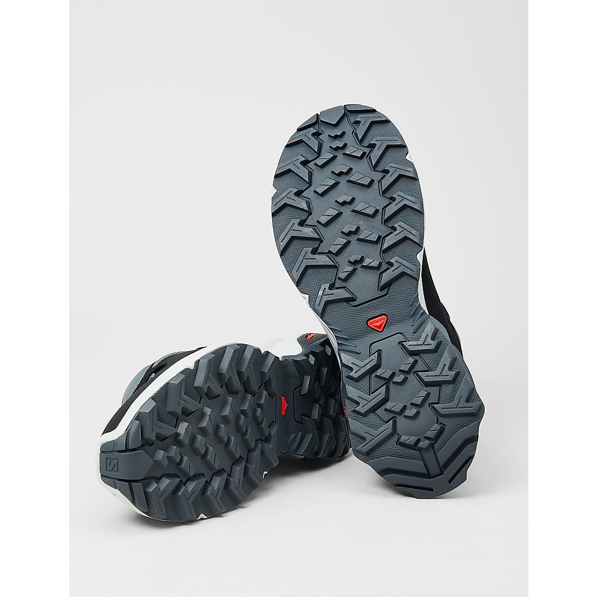 Salomon X Reveal Gore-TEX Hiking Shoes for Women, Black/Stormy Weather/Ebony, 10.5