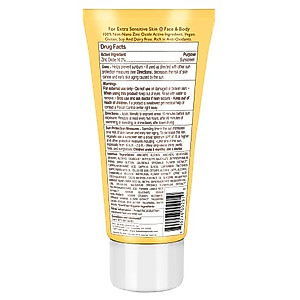 Babo Botanicals Zinc Sunscreen Lotion SPF 30 with 100% Mineral Actives, Non-Greasy, Water-Resistant, Fragrance-Free, Vegan, For Babies, Kids or Sensitive Skin, Clear, 3 Fl Oz