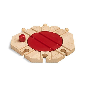 BRIO World - 33361 Mechanical Turntable | Engaging Train Toy Accessory for Creative Play | Safe for Kids Ages 3 and Up | Compatible with BRIO Railway Toys