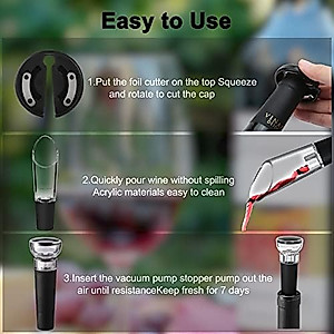 SELPONT Electric,Yeego Wine Chillers Bucket for 750ml Red & White Wine or Some Champagne,Stainless Steel Single Bottle Iceless Wine Cooler,Kitchen Bar RV Wine Accessory,Gift for Wine Lovers