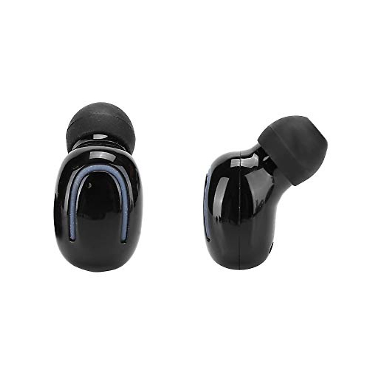 Zopsc Black Sports Earphone, Headphone, Easy to Hide 120h Standby Time (Black)