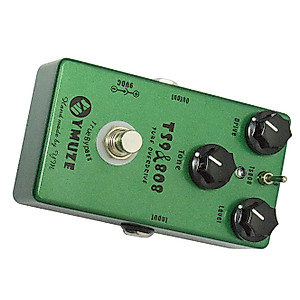 YMUZE Hand-made TS9 TS808 Tube Overdrive Guitar Effect Pedal True Bypass (YMUZE TS9)