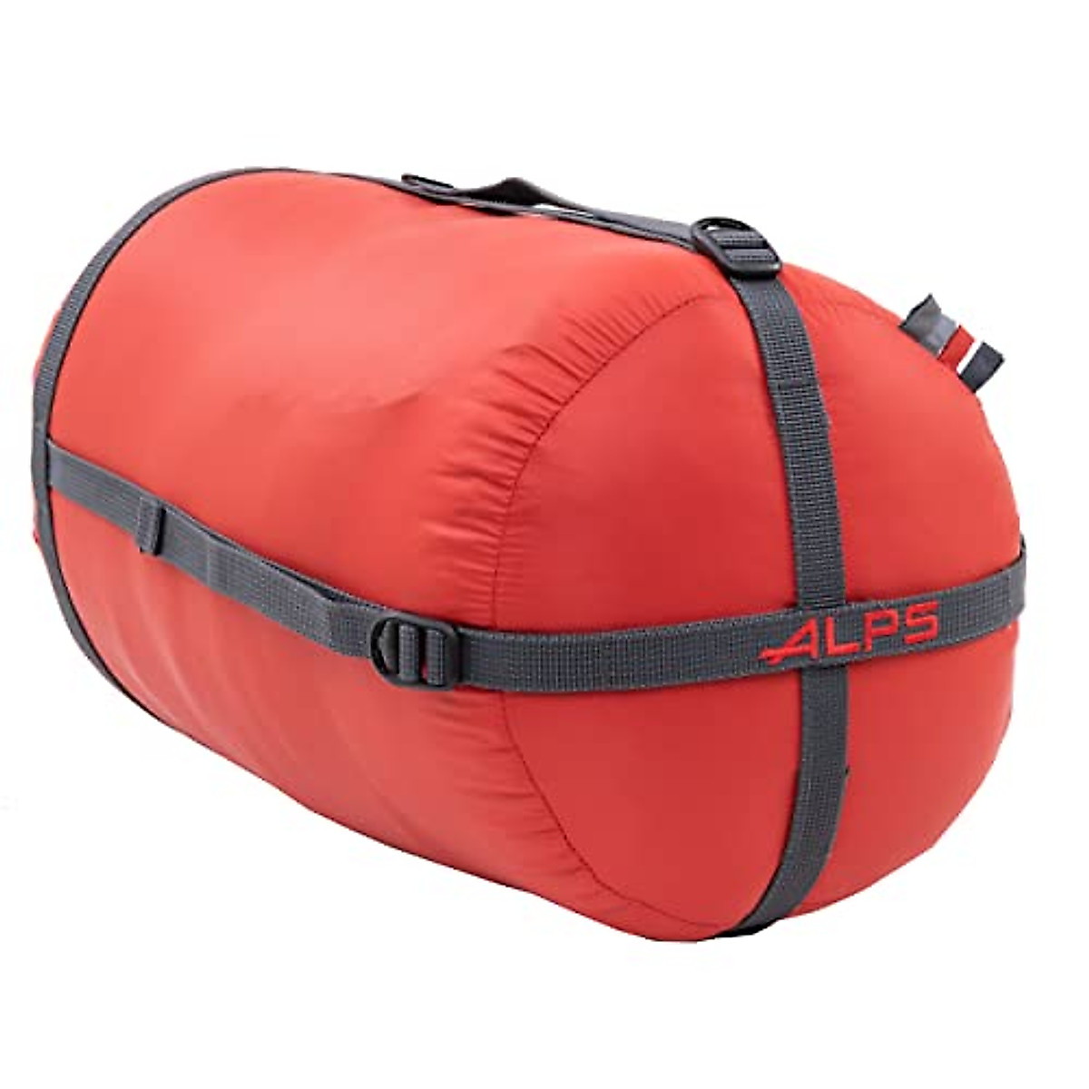 ALPS Mountaineering Zenith 0° Mummy Sleeping Bag, Regular - Charcoal/Red - NEW