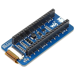 2.13inch E-Paper Display Module for Raspberry Pi Pico,250x122 Pixe E-Ink Black White Two-Color SPI Interface Paper-Like Effect Support Partial Refresh