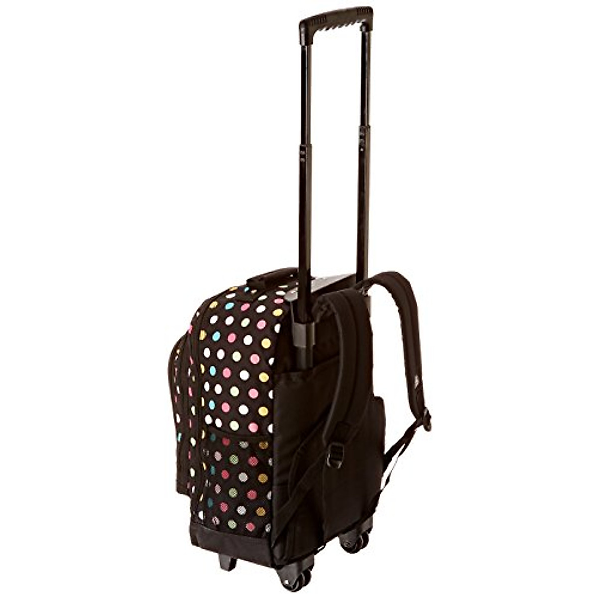Everest Wheeled Backpack with Pattern, Polkadot, One Size