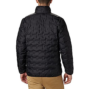 Columbia Men's Delta Ridge Down Jacket, Black, Small