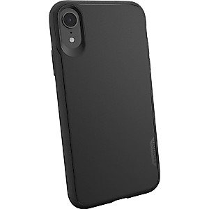 Smartish iPhone XR Slim Case - GripmunK [Lightweight + Protective] Thin Cover for Apple iPhone 10R (Silk) - Black Tie Affair