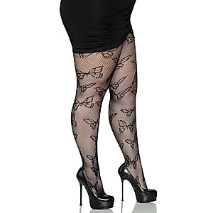 Leg Avenue Women's Butterfly Tights, Butterfly, 1X US