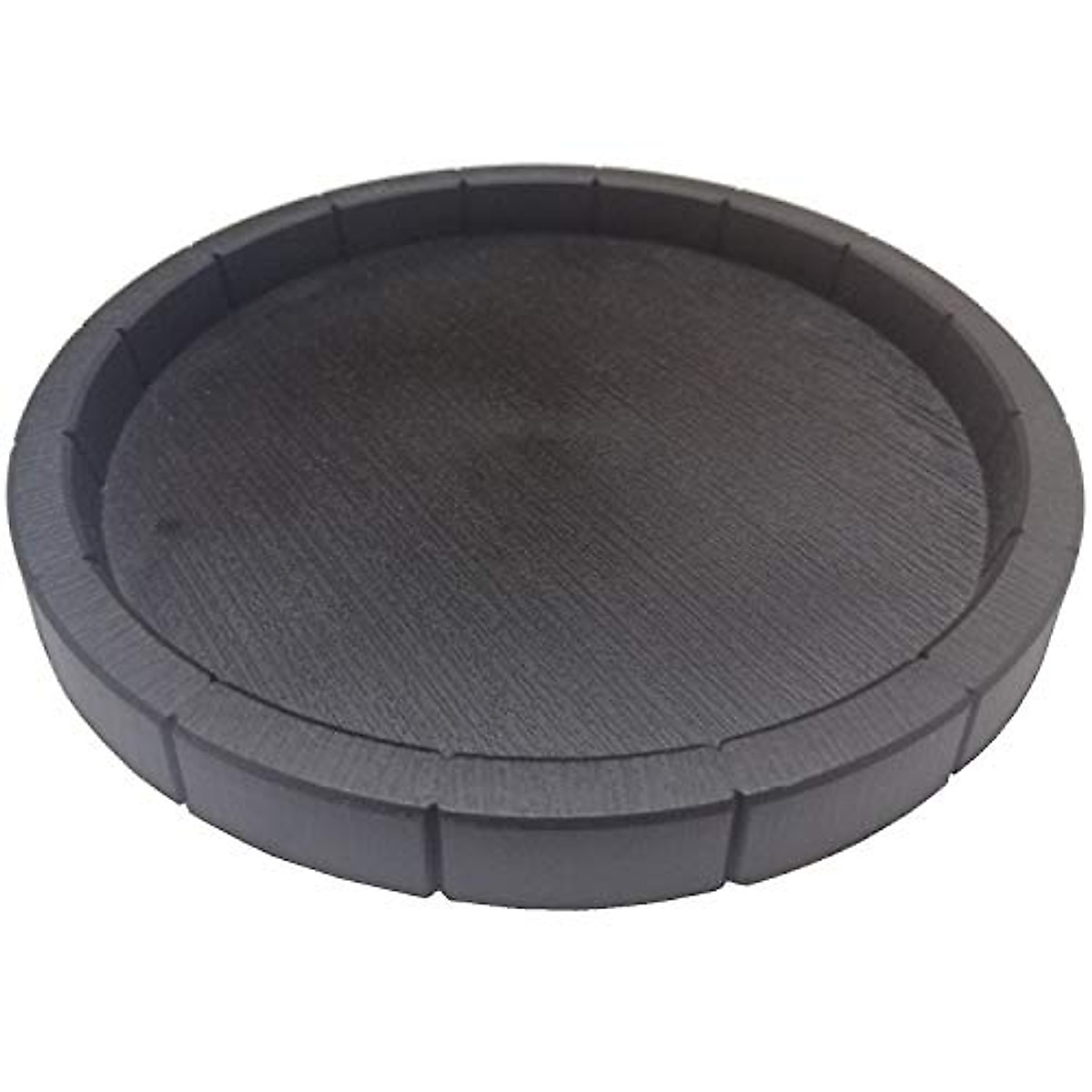 Fuongee Reptile Feeding Dish Bowl Food and Water Bowl Tortoise Dish Reptile Tank Decor, Dia 6.7 Inches, Round