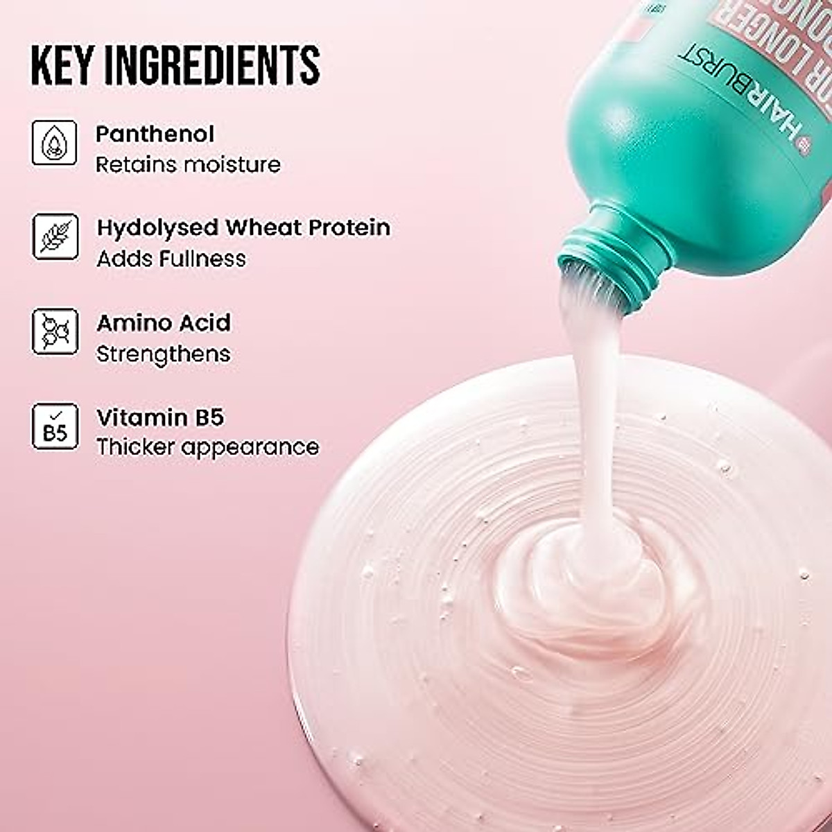 HAIR BURST Hair Growth Shampoo & Conditioner Set For Women - Vegan Shampoo for Anti Hair Loss & Thinning Hair