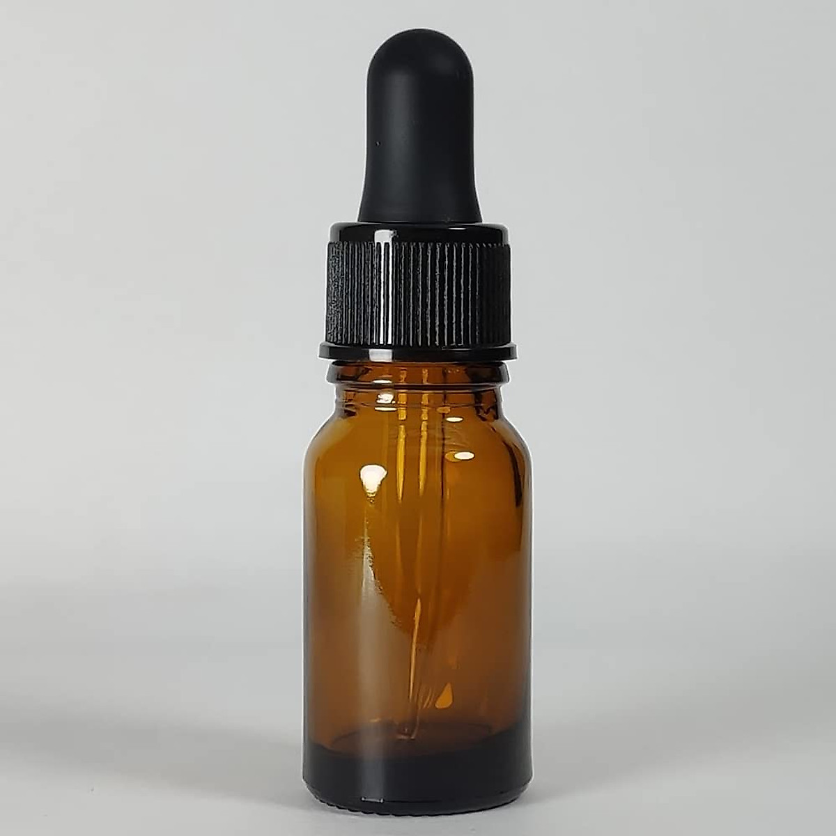 PIPIBA 48Pack 10ml (1/3 oz) Glass Dropper Bottle. Essential Oil Bottle With Glass Eye Droppers. For Lab Bottles, Alcohol Bottles And Sterilize Water Bottles (Amber)