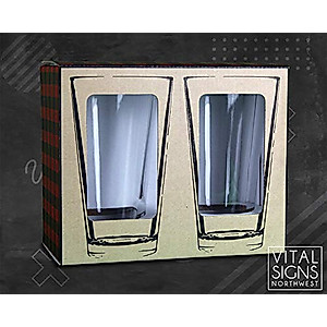 Alterd Industries Welder Gifts - Fabricator | Fabrication | Welder Accessories | Welding gifts | Welder | Gifts for welder | New dad gifts | Father's Day gift (Single Pint Gift Box, Welding Flames)