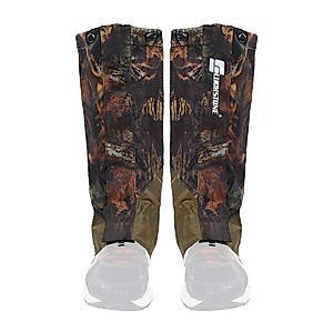 Vbestlife Snow Legging Gaiters,Outdoor Waterproof Hunting Leg Gaiters Leg Cover Wraps Snow Boot Gaiters for Cam Hiking Walking Climbing