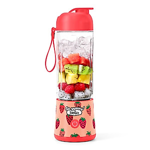So Yummy by bella Portable To Go Blender, Red