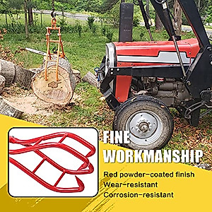 28" 4 logging tongs lifting, Claw Heavy Duty Skidding Tongs Log Tongs Lifting for Tractors, ATVs, Skidder Tractors