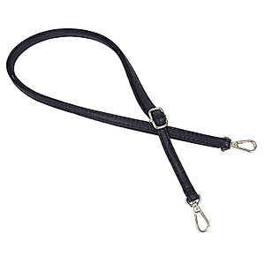 VanEnjoy Purse Strap Replacement with Tassel,Lichee Pattern Microfiber Leather for Crossbody Bag or Handbag,34-60" L*0.5" W,Gold Metal