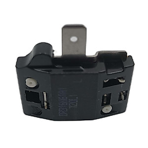 QP2-4.7 PTC Starter Relay 1 Pin Refrigerator Starter Relay and 6750C-0005P Refrigerator Overload Protector Compatible with LG Refrigerator Compressor